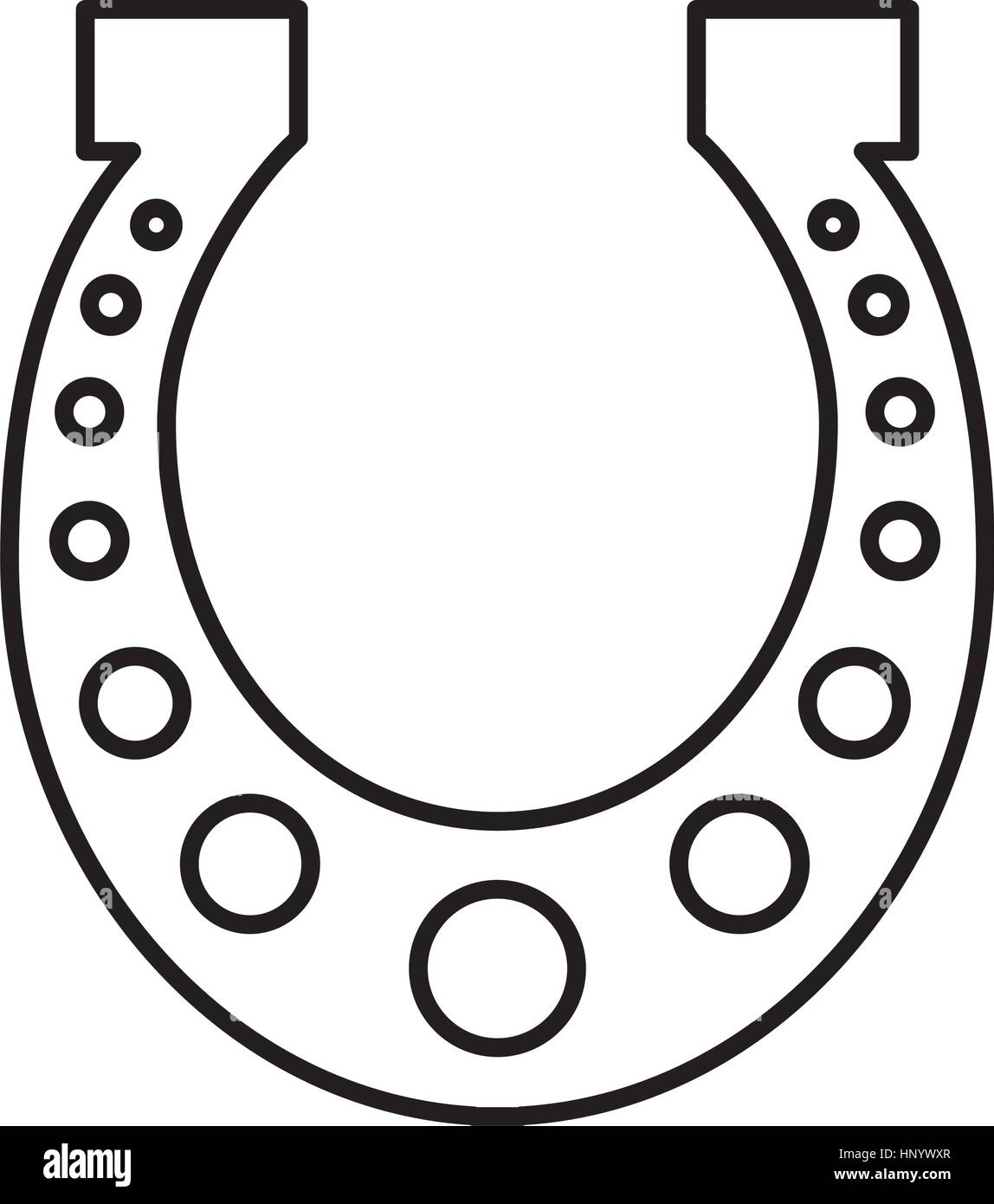 Silueta De Herradura