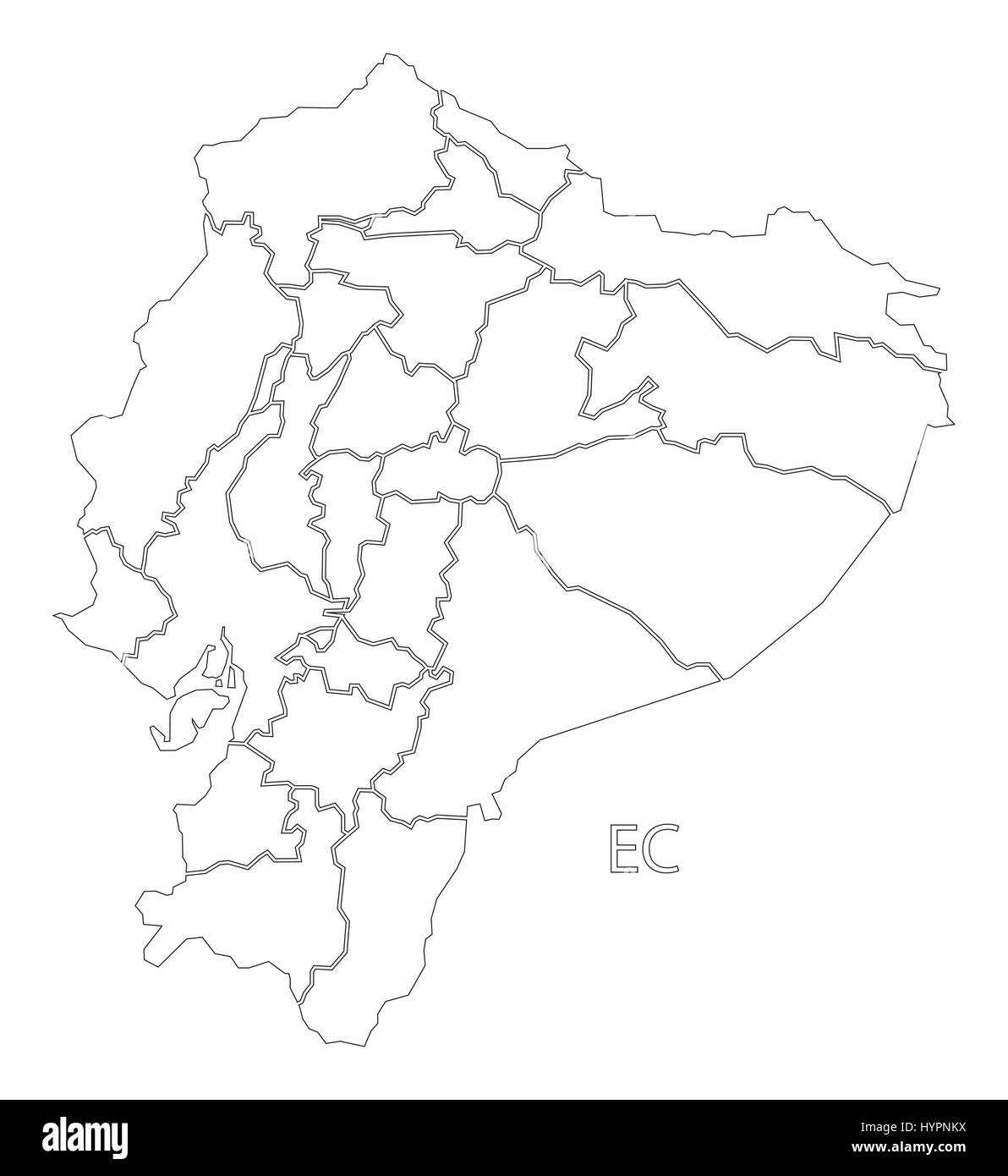 Eps Vector De Mapa Ecuador Mapa De El Republica De Ecuador Con Images