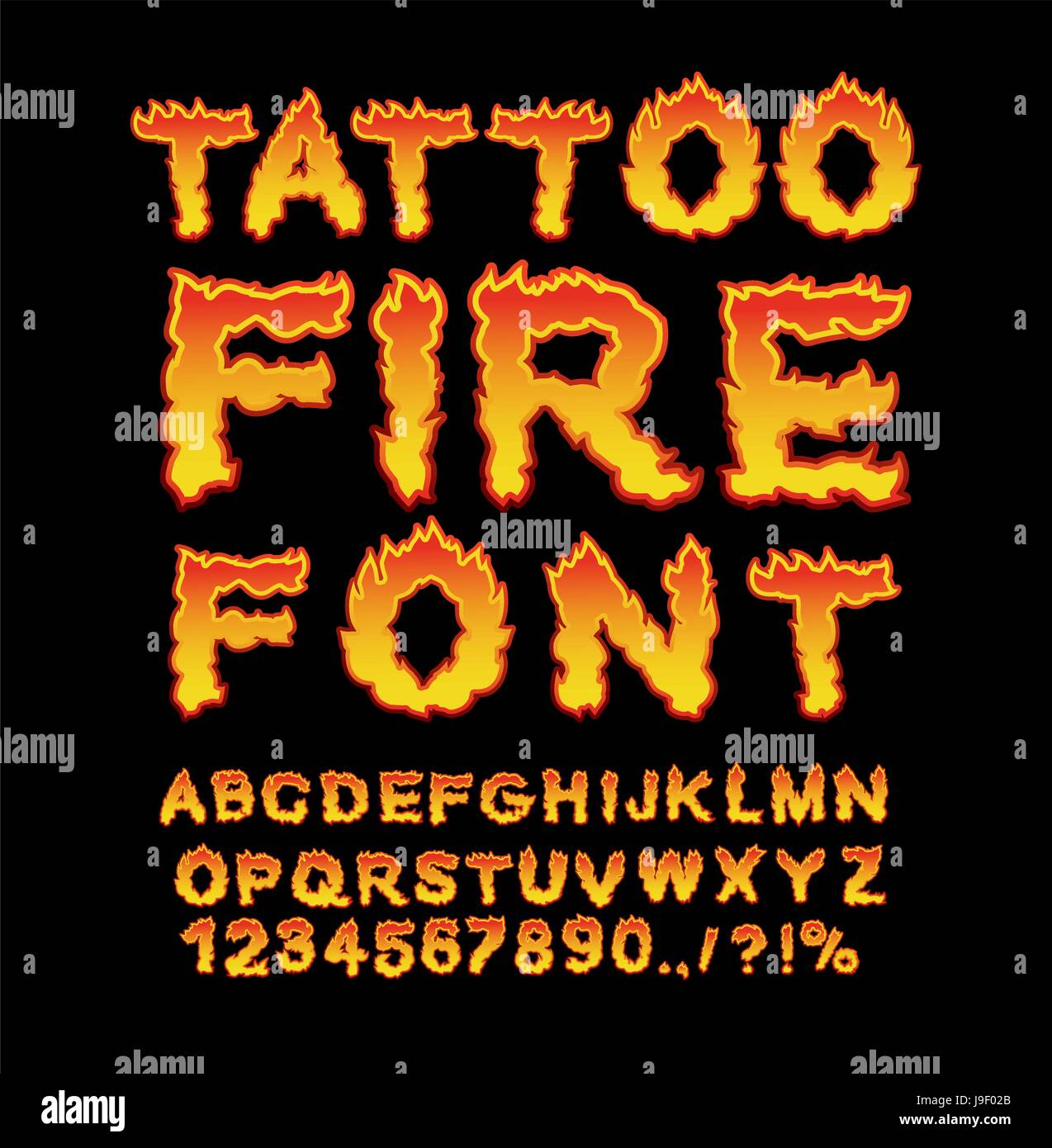 Tatuaje Letra Alfabeto