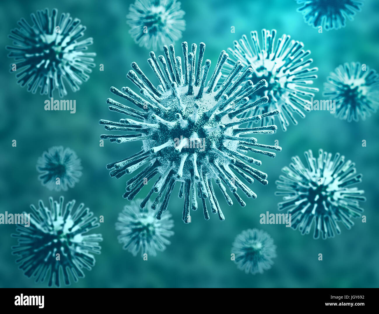 Celula De Virus Real