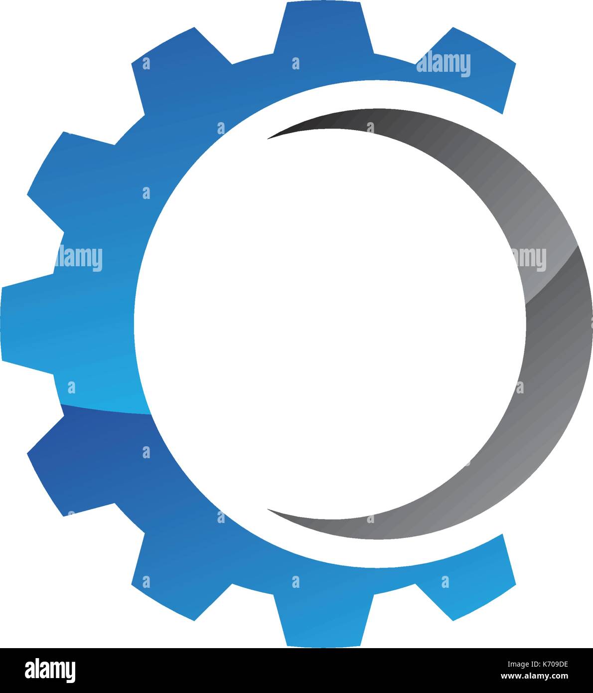 Logotipo Del Engranaje Bucal