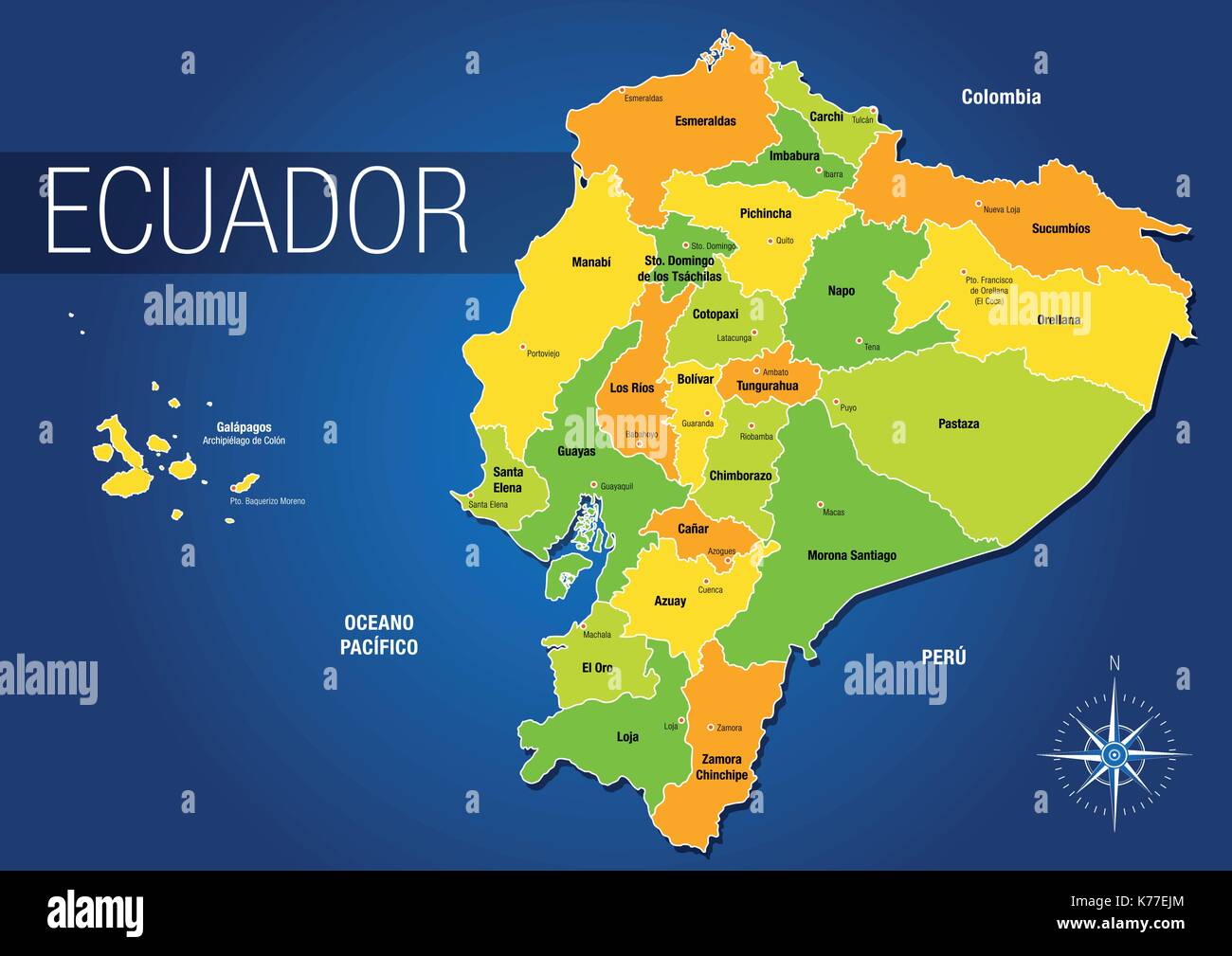 Imagenes Del Mapa Del Ecuador Con Sus Provincias Y Capitales Mapa Images