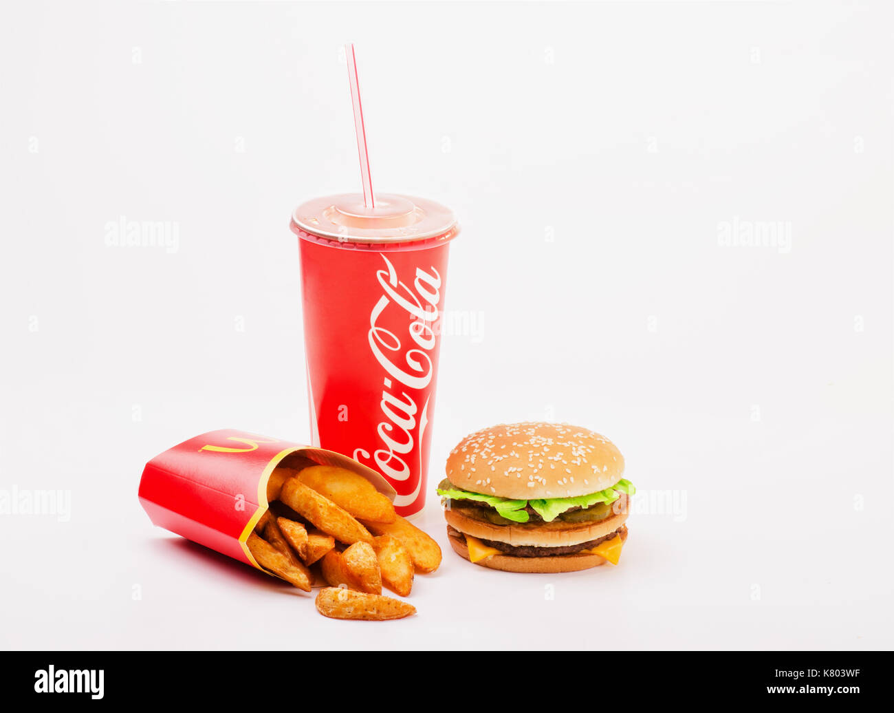 Big Mac Y Papas Fritas Comida Gerber