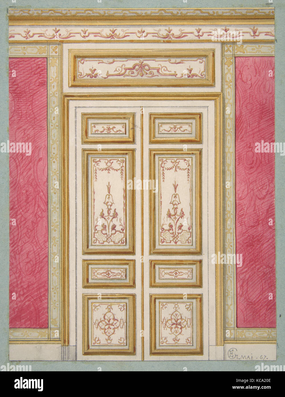 Puertas Decoradas Con Pintura Fotografías E Imágenes De Alta Resolución