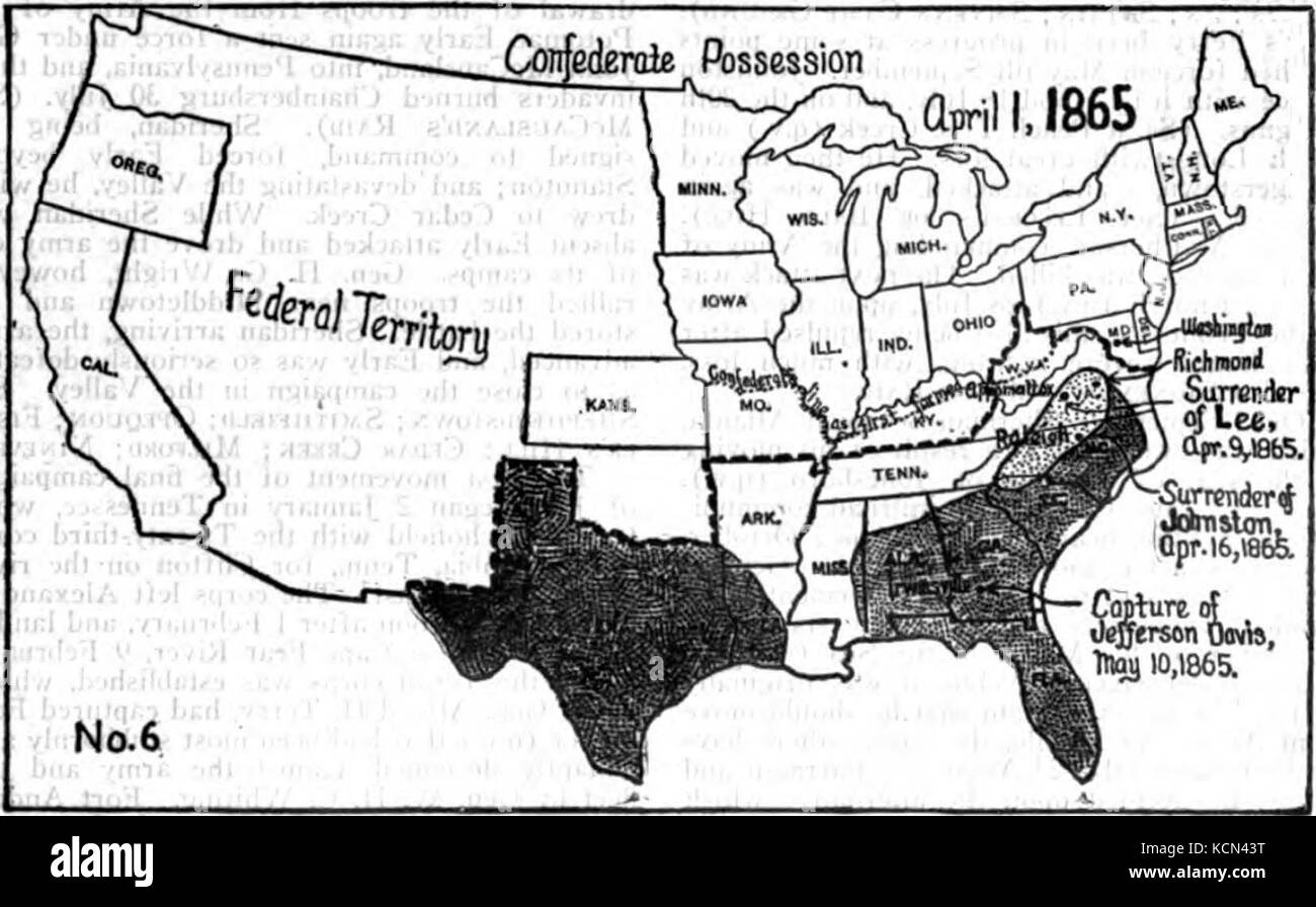 Mapa De Batalhas Da Guerra Civil Americana