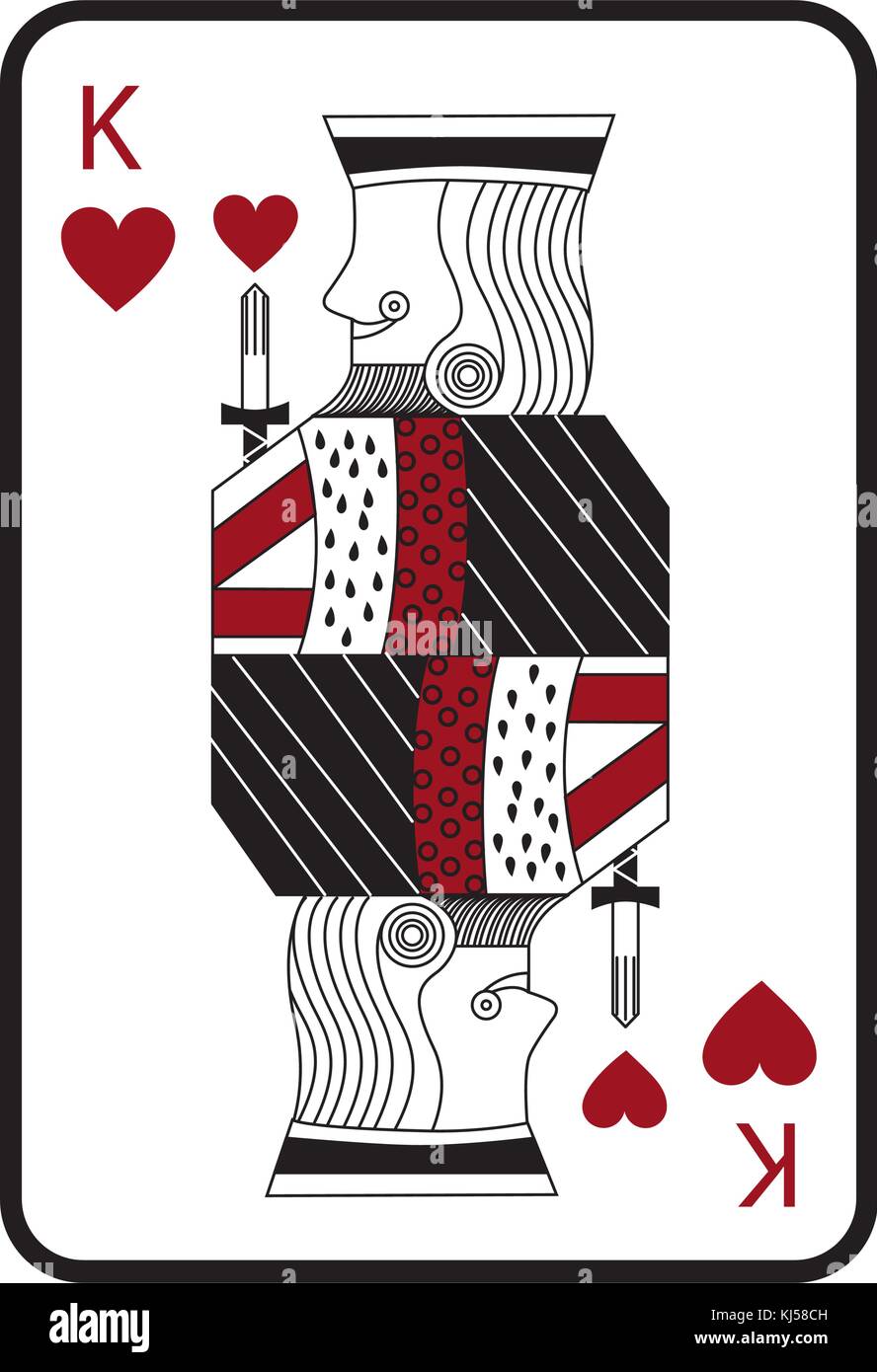 Naipes Rey De Corazones