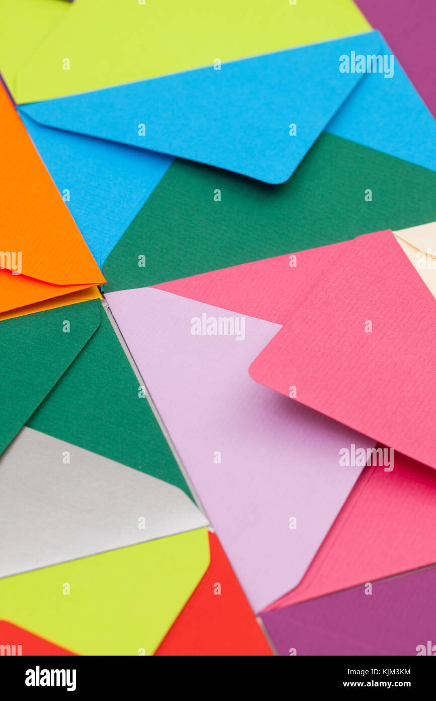 Sobres De Diferentes Colores