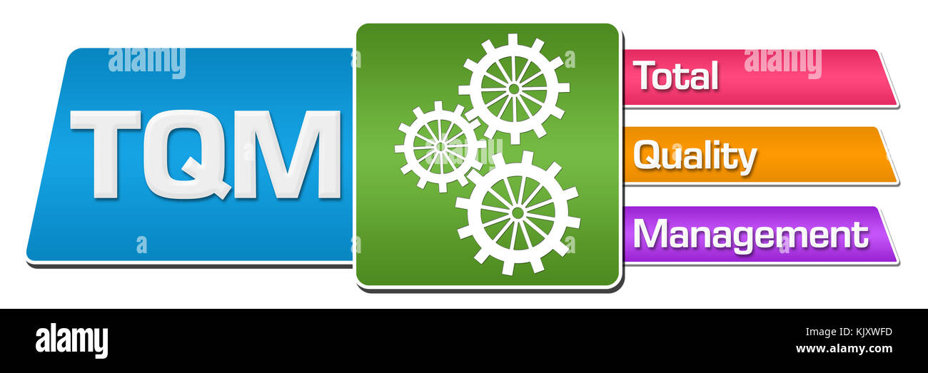 Tqm Total Quality Management Total Fotos e Imágenes de stock - Alamy