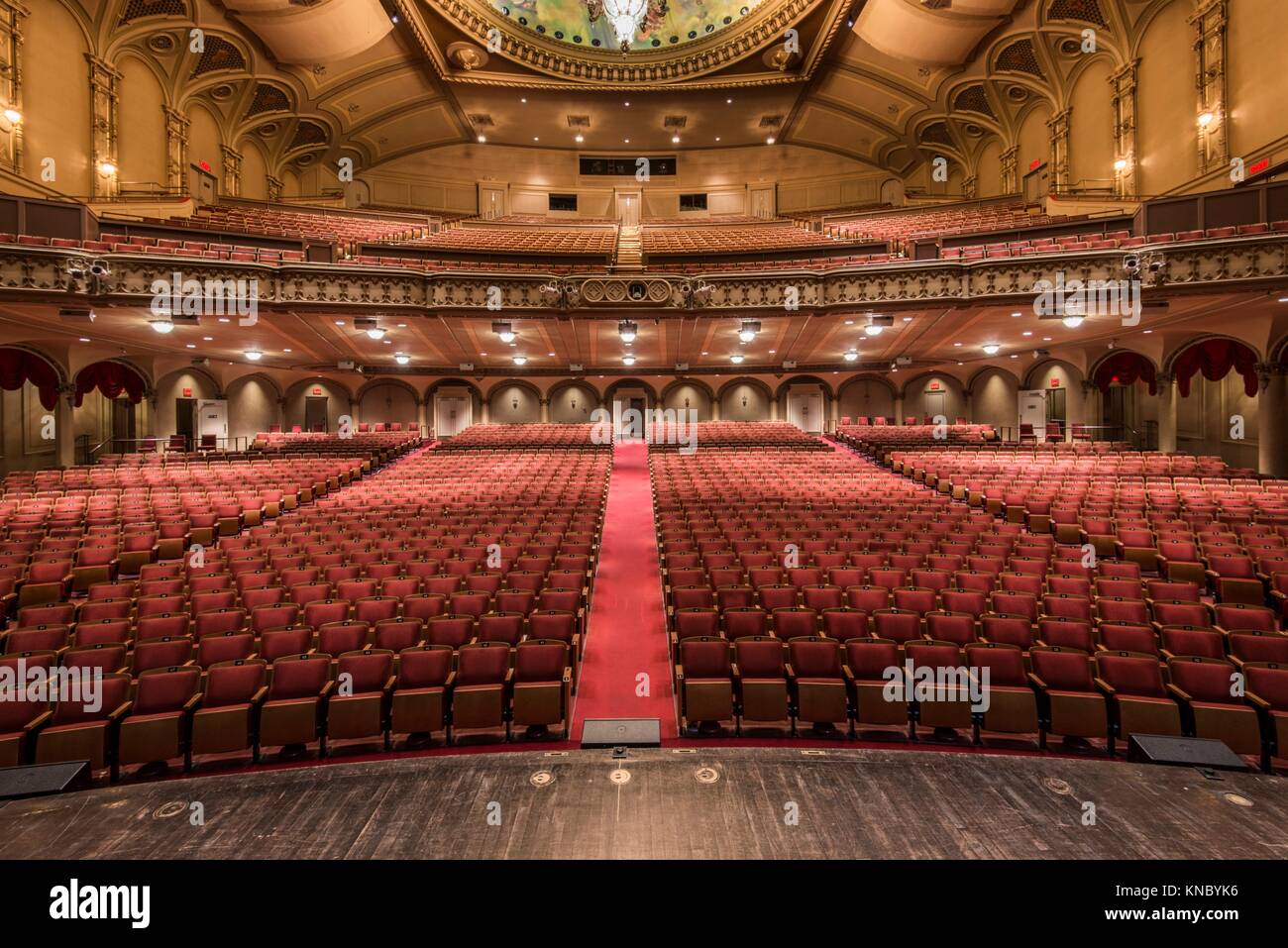 Plano De Asientos Numerados Del Teatro Orpheum De San Francisco Eye