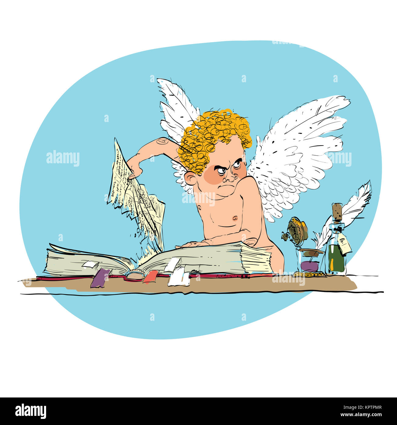 Dibujos De Angeles Buenos Y Malos