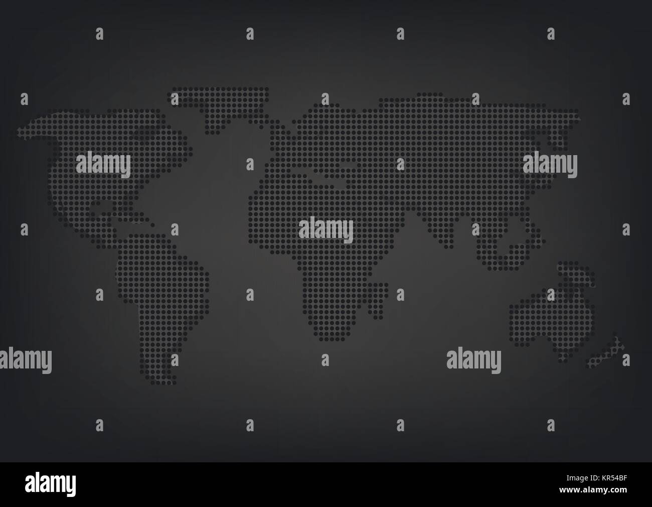 Esquema Simple Del Mapa Del Mundo