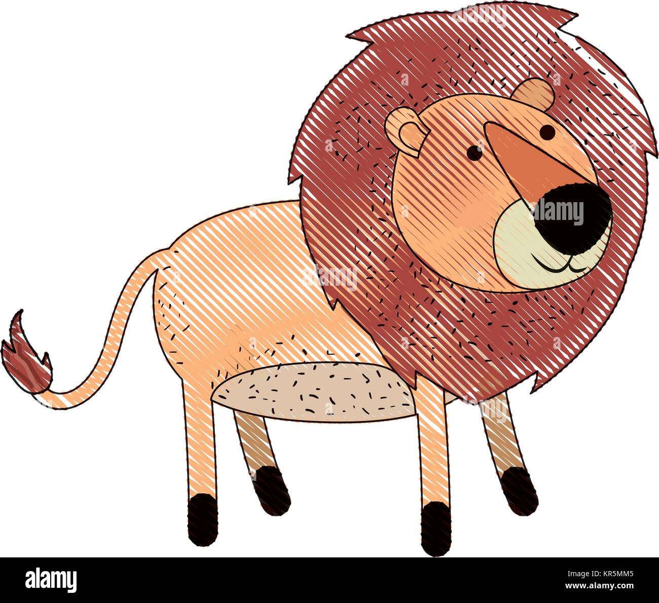 Leon Dibujo Color