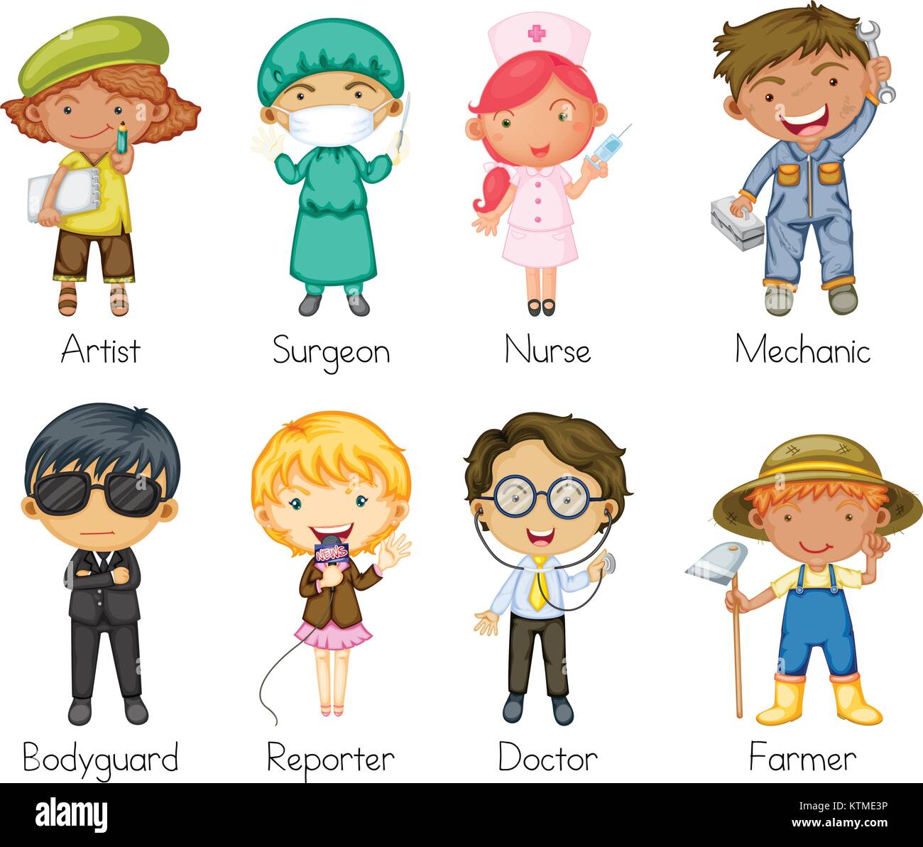 Oficios y profesiones Los oficios y profesiones worksheet in 2021 ...