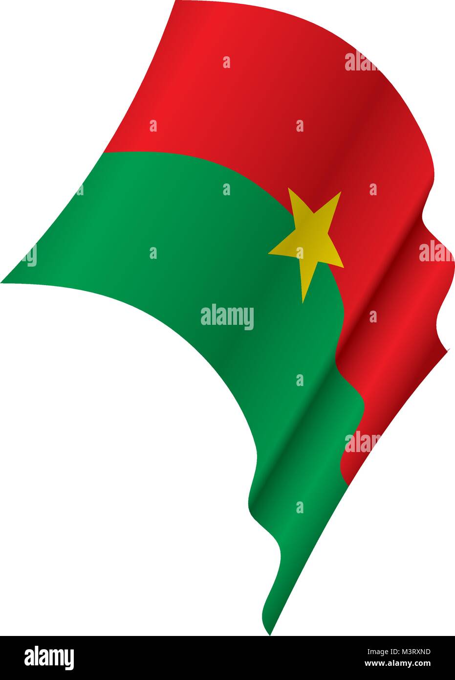 Burkina Faso Bandera Ilustración Vectorial Imagen Vector De Stock Alamy