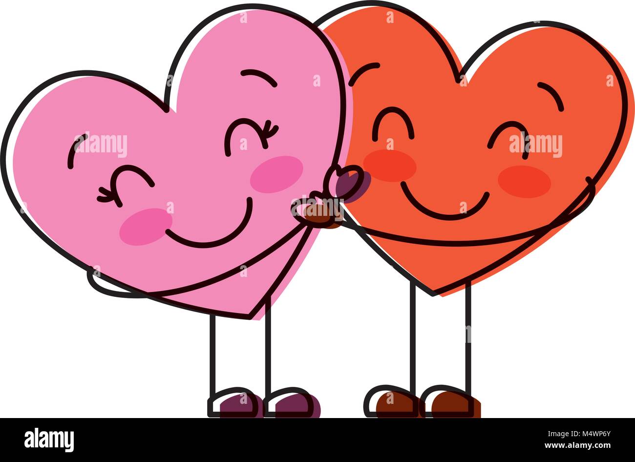 Dos Corazones Un Amor Dibujos