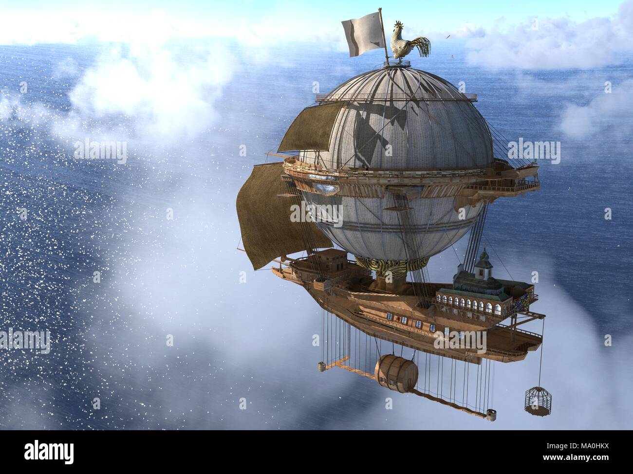 Dirigivel De Estencil Led Zeppelin