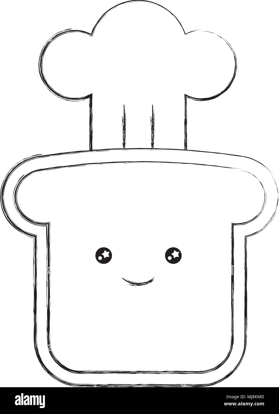 Rebanada De Pan Para Colorear