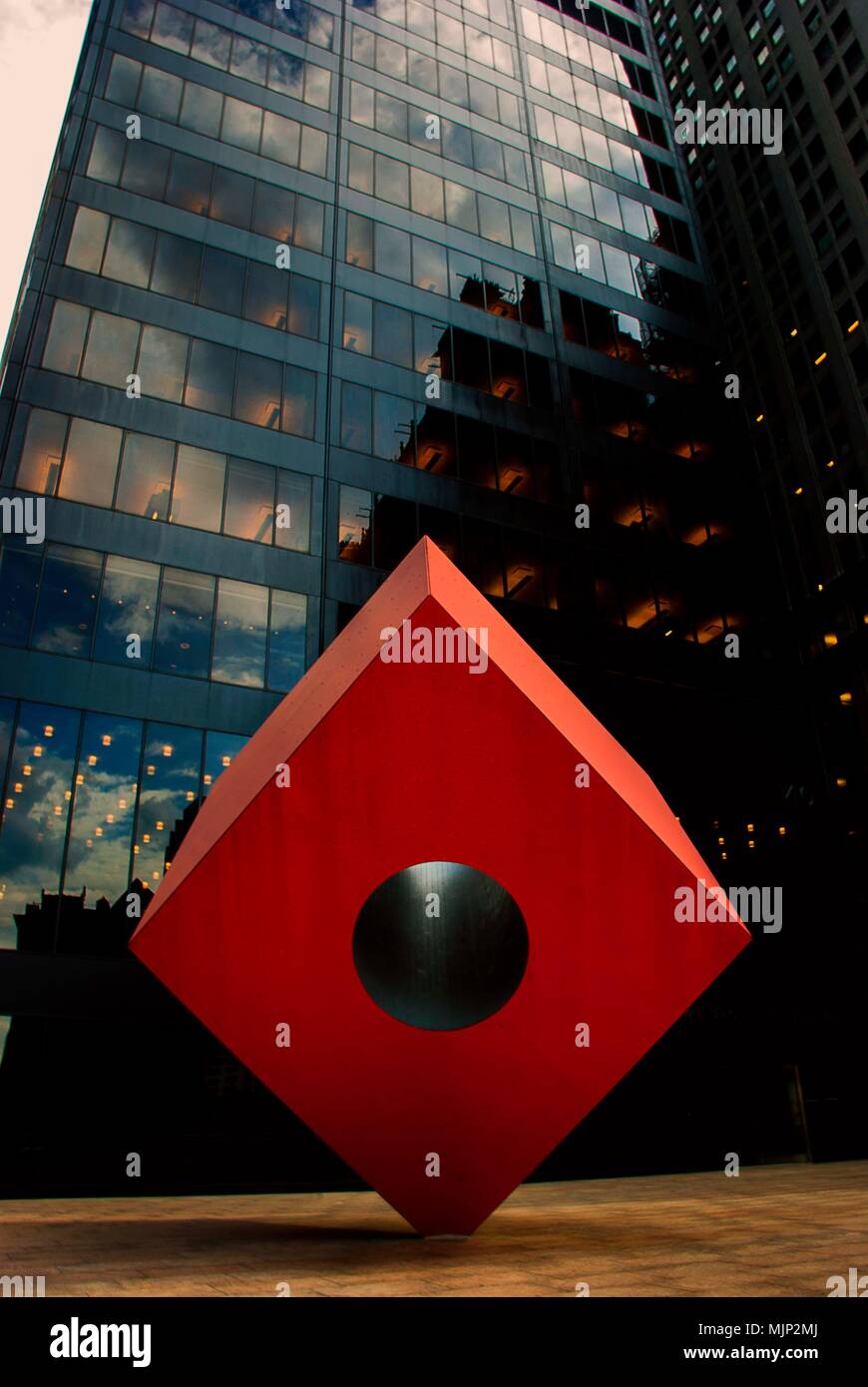 Isamu Noguchi Red Cube