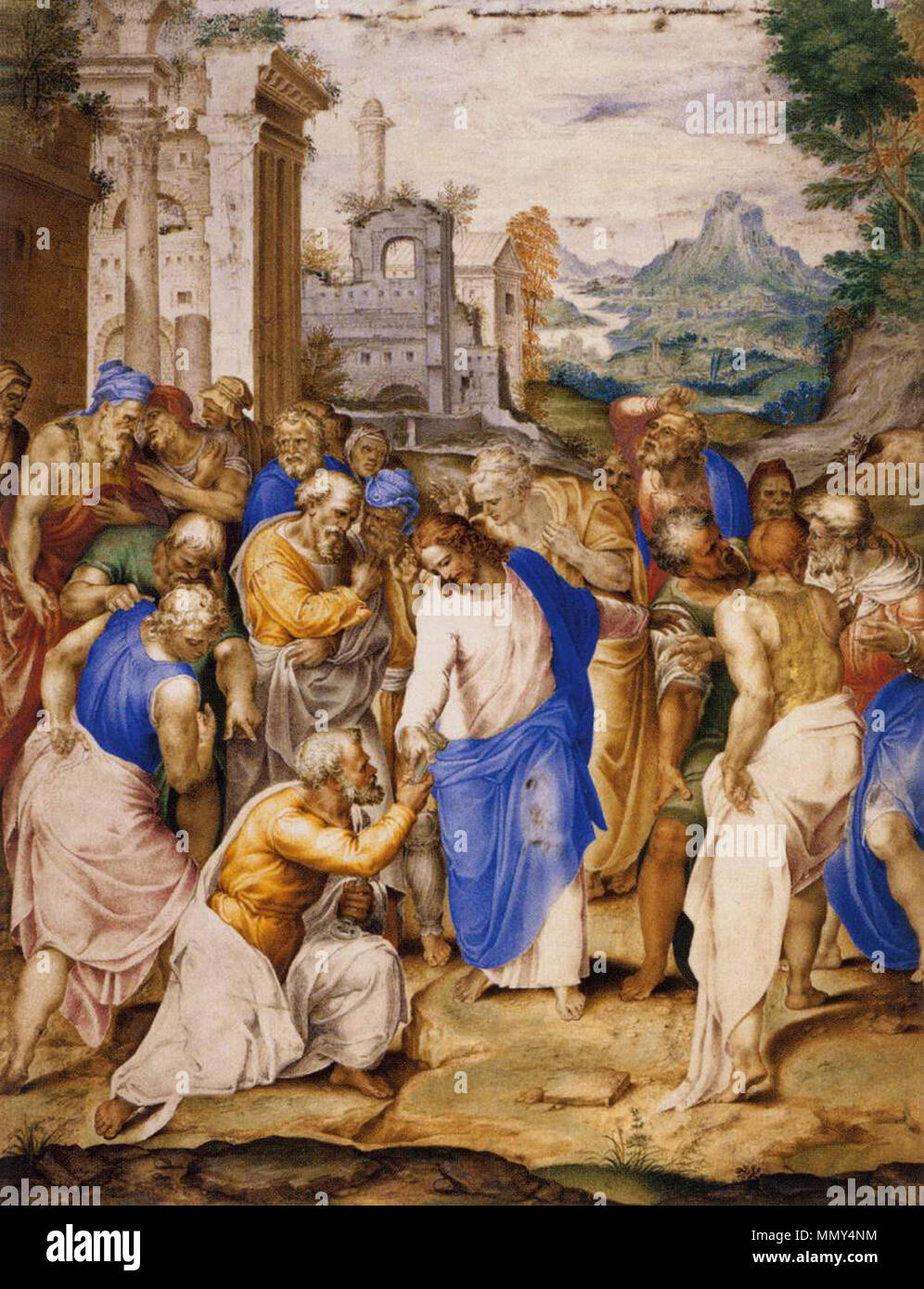 Cristo entregar las llaves a San Pedro. 1598. Giovanni Battista ... Cristo entregar las llaves a San Pedro. 1598. Giovanni Battista ...