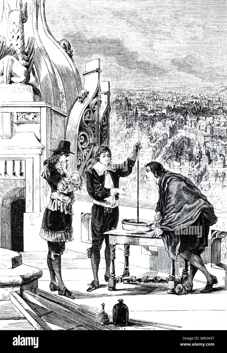 Blaise pascal 1623 1662 french mathematician fotografías e imágenes de ...