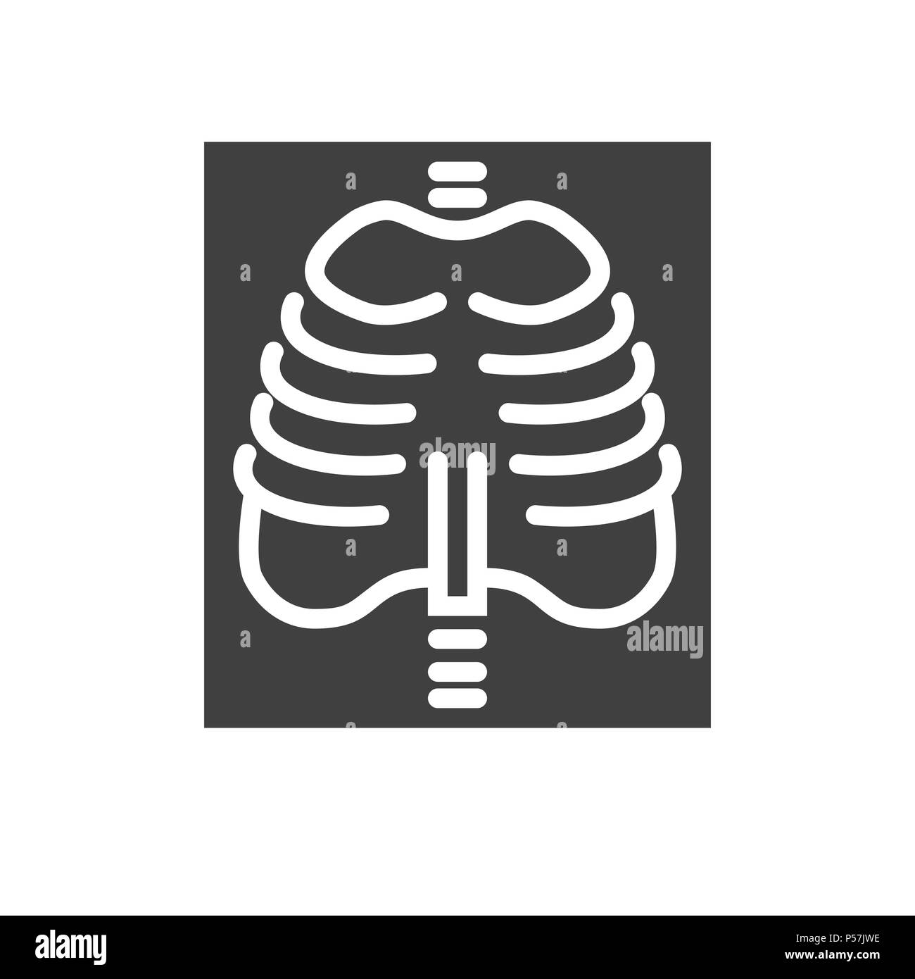 Icono De Vector De Rayos X Imagen Vector De Stock Alamy