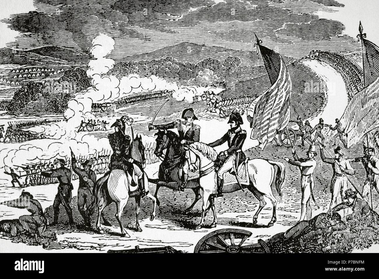 La Guerra Revolucionaria Americana 1775 1783 Las Batallas De