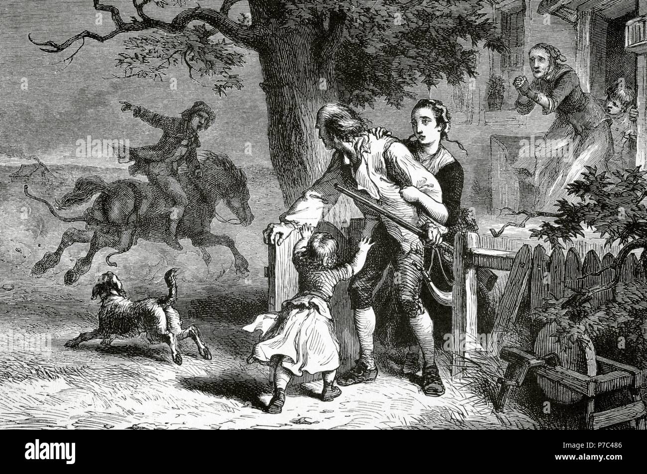 La Guerra Revolucionaria Americana 1775 1783 Miliciano De Salidas