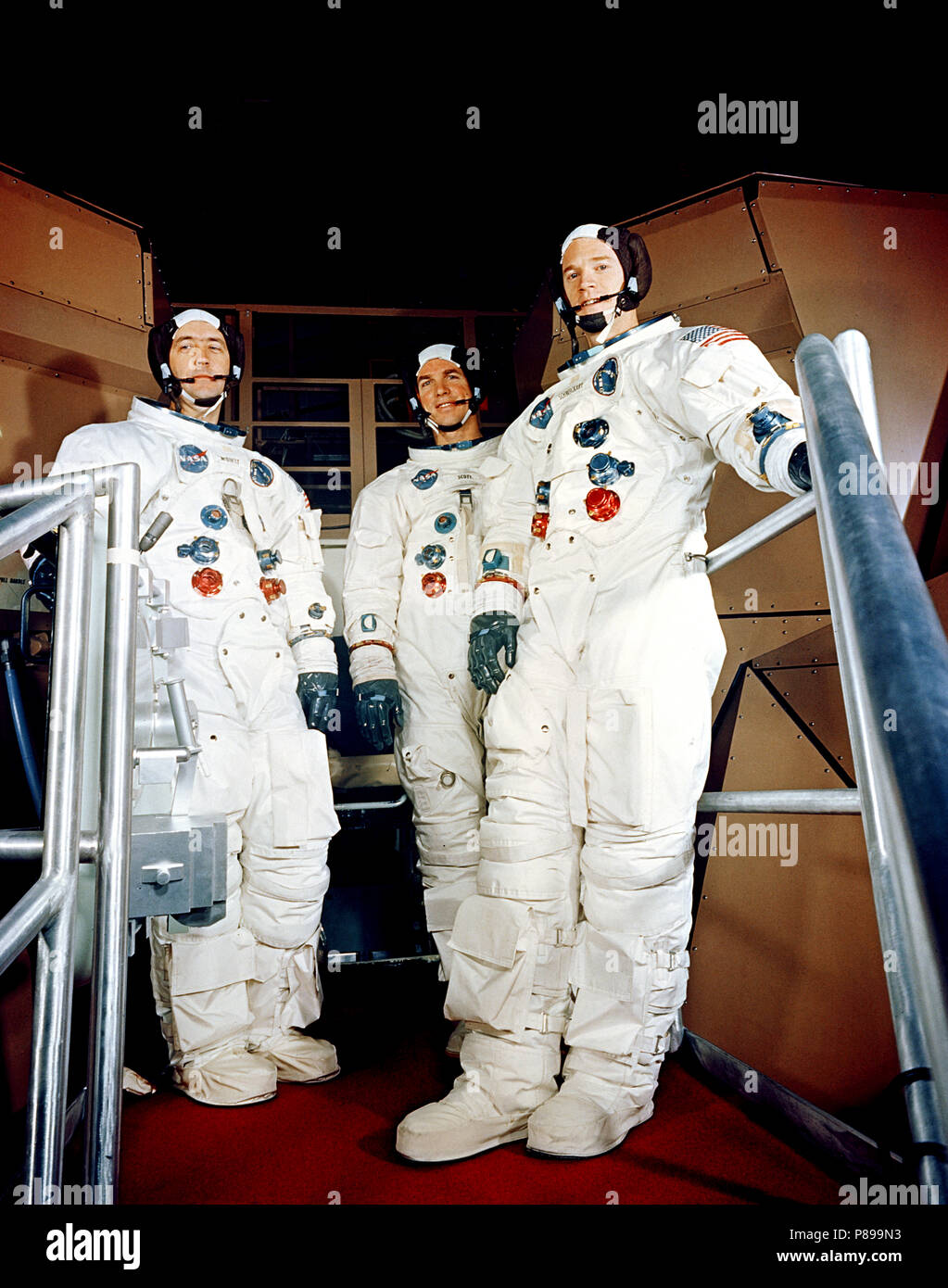 Astronautas Del Apolo 9