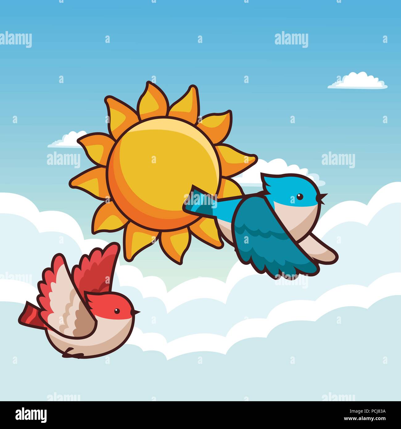 Pajaros Volando Animados