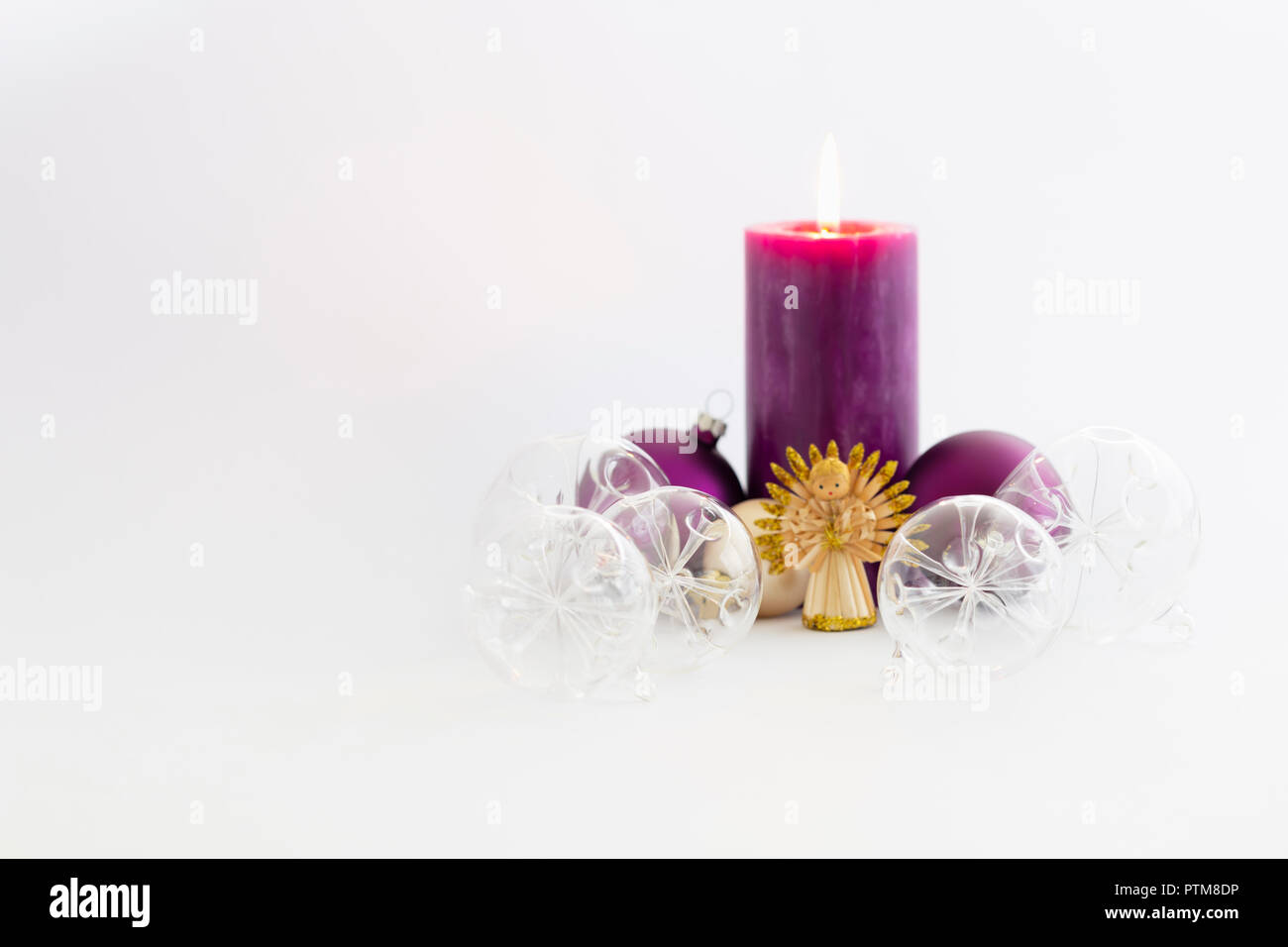 Hermosas Velas Moradas