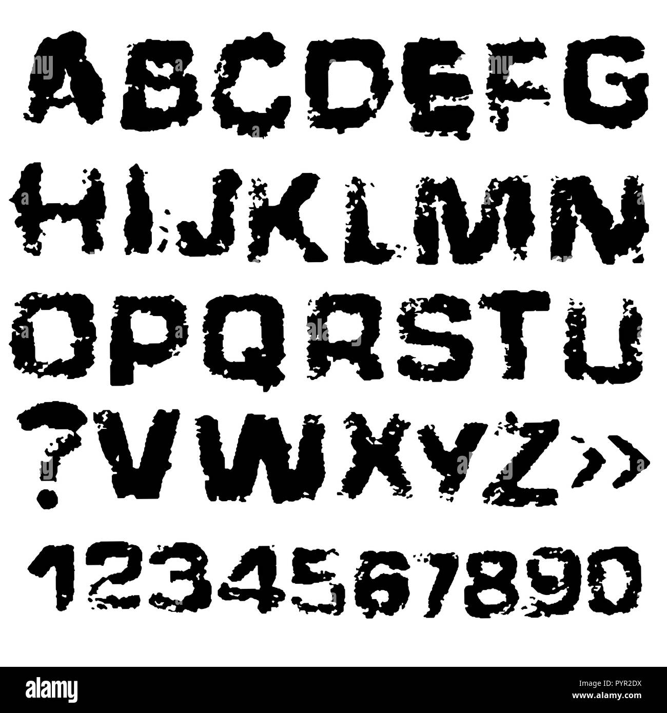 Fuente De Sello De Tinta