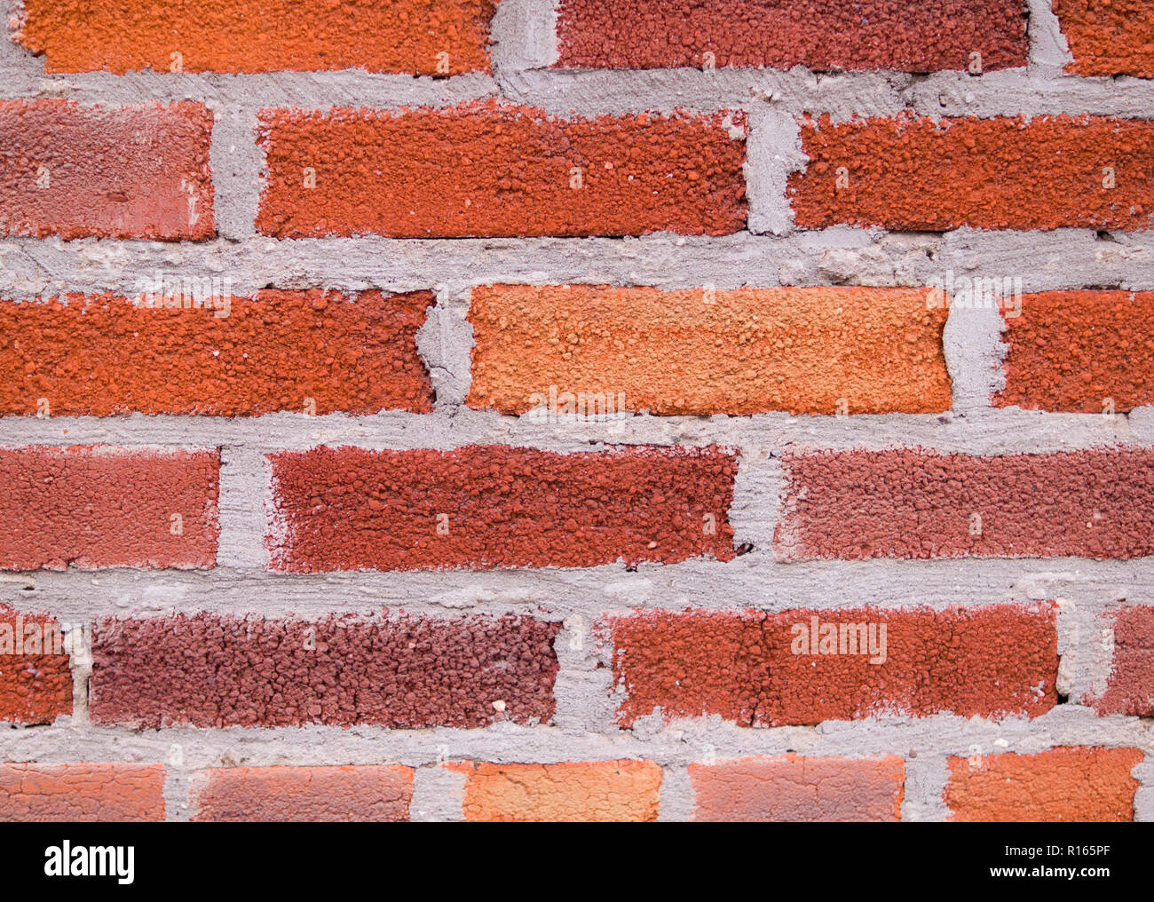 Pared De Ladrillos Rojos Fondo De Textura Exterior Fotografía De Stock