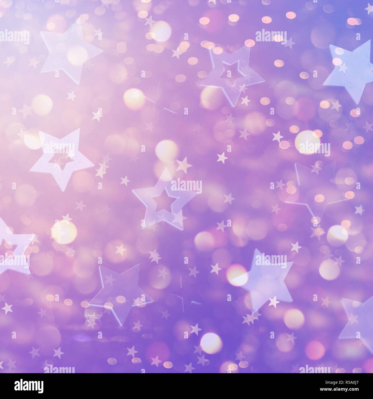 Fondo De Estrella Violeta