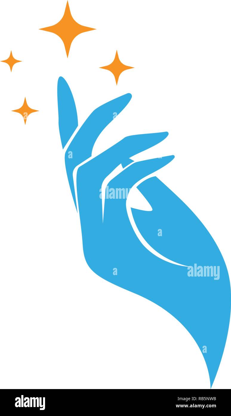 Vector De Logotipo De Mano