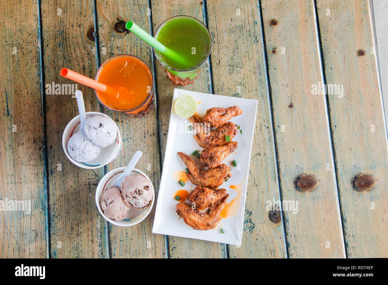 Helado De Alitas De Pollo