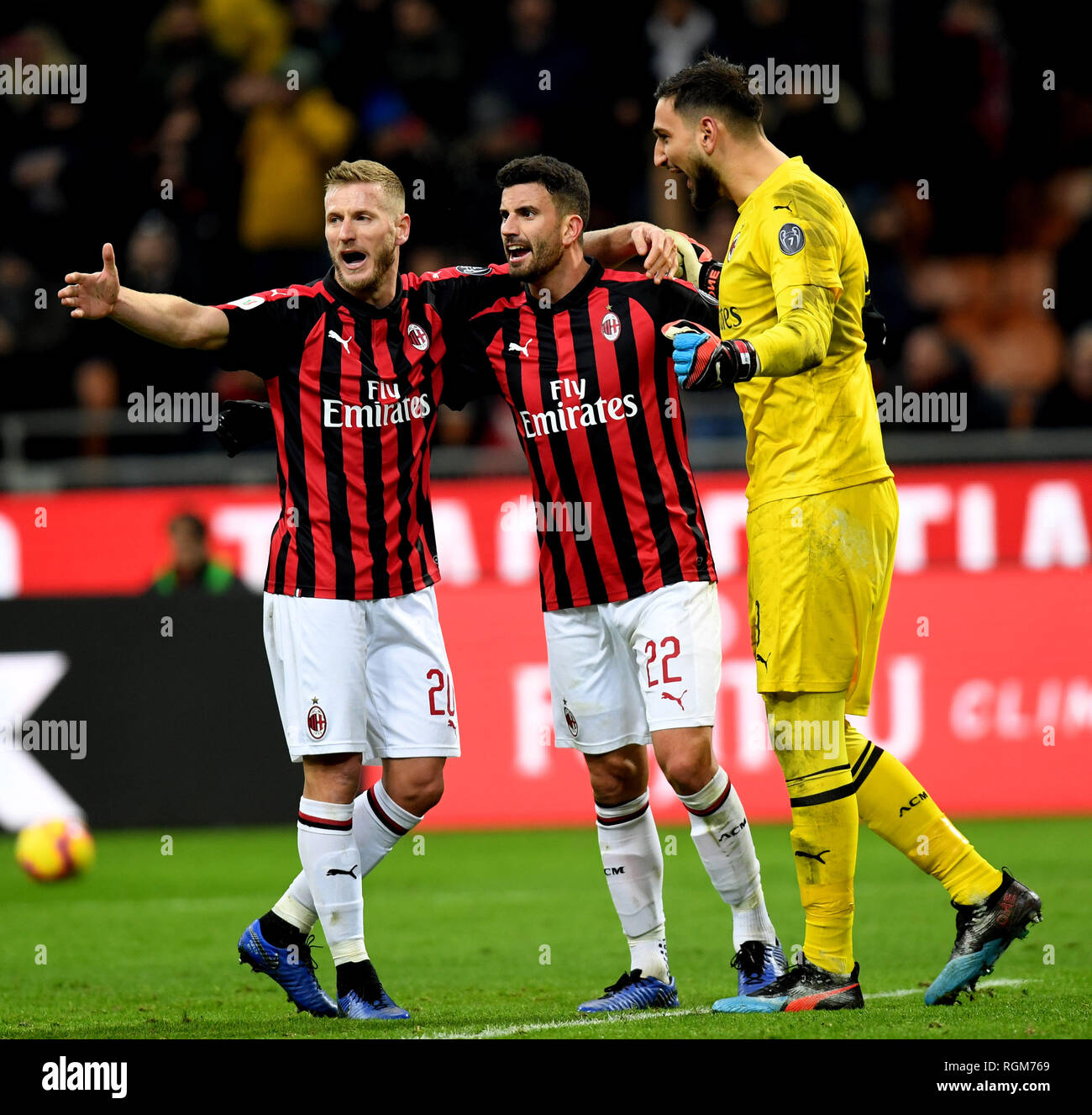 Tablero Del Trofeo De Milan Calcio