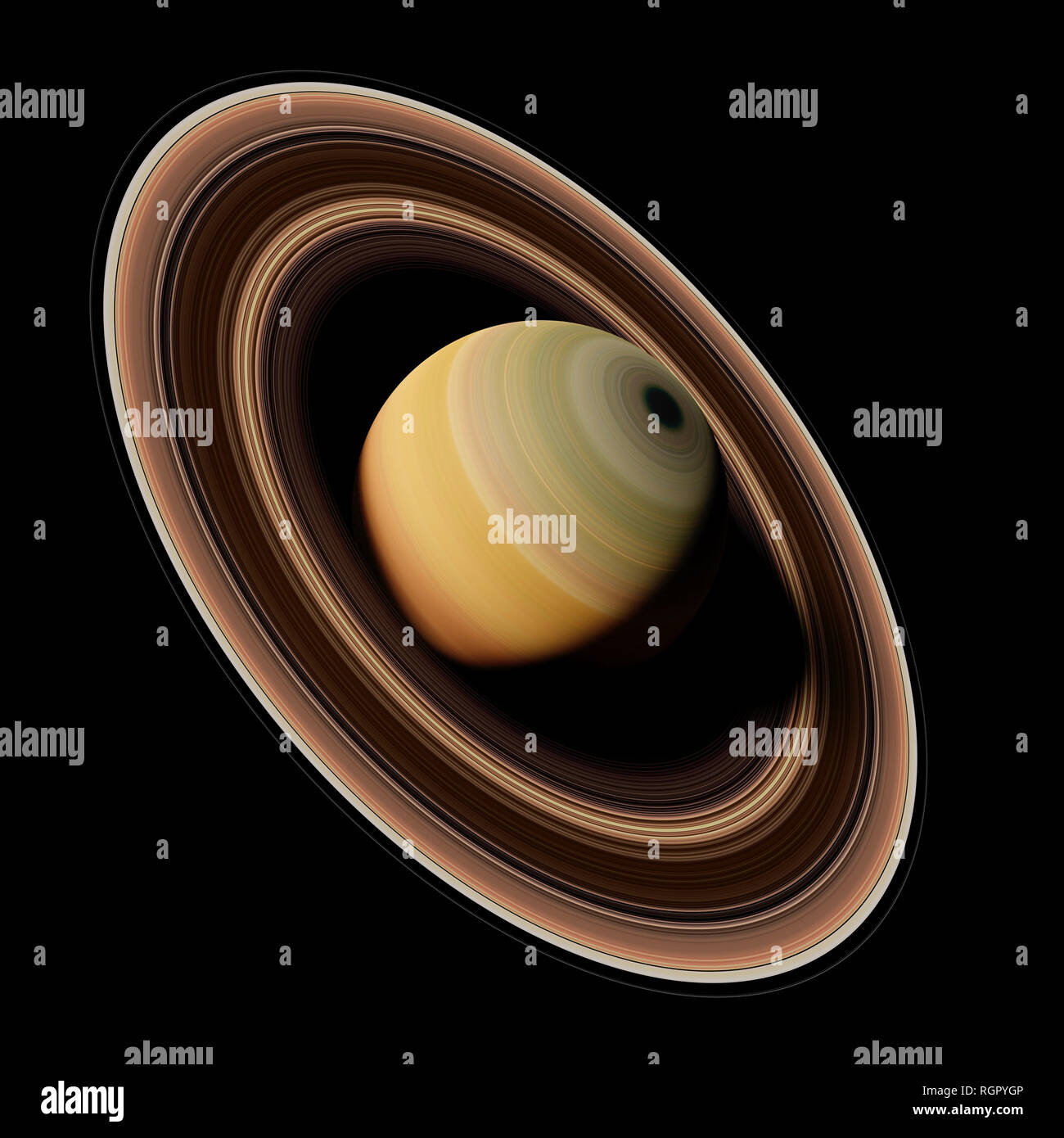 Composición Del Planeta Saturno