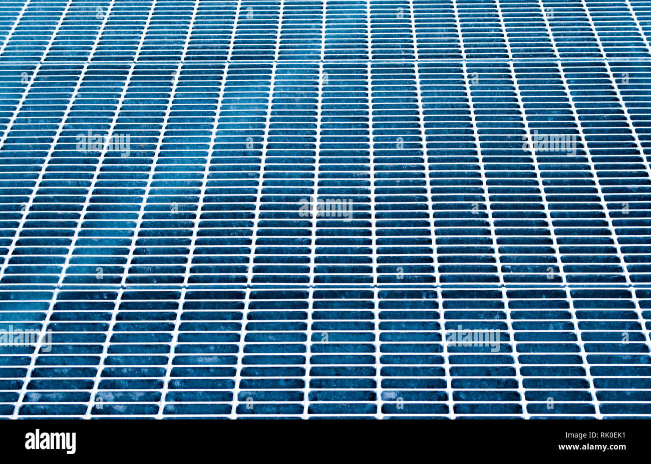 Textura De Rejilla Azul