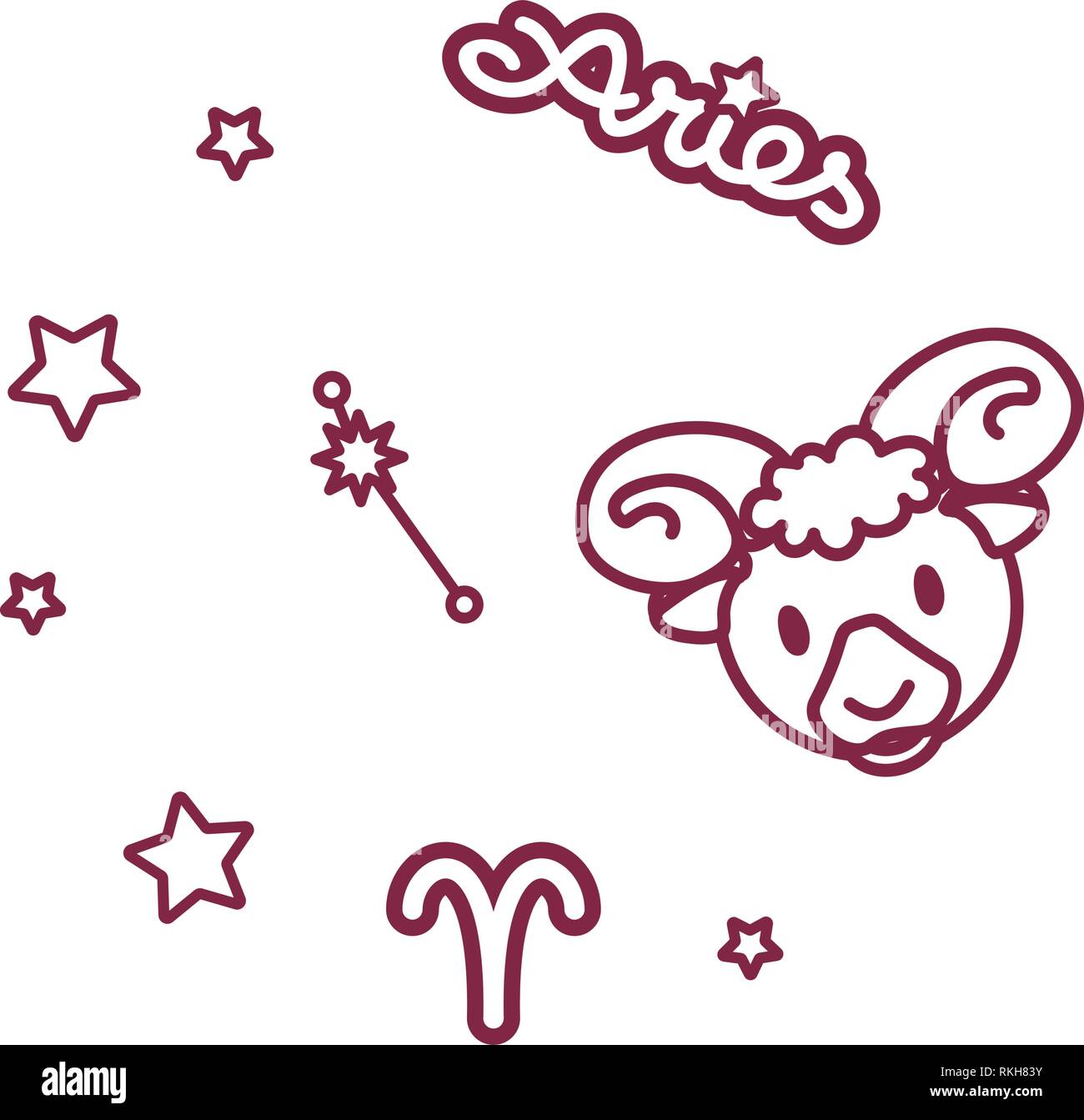 Aries Logo Imágenes Vectoriales De Stock Alamy