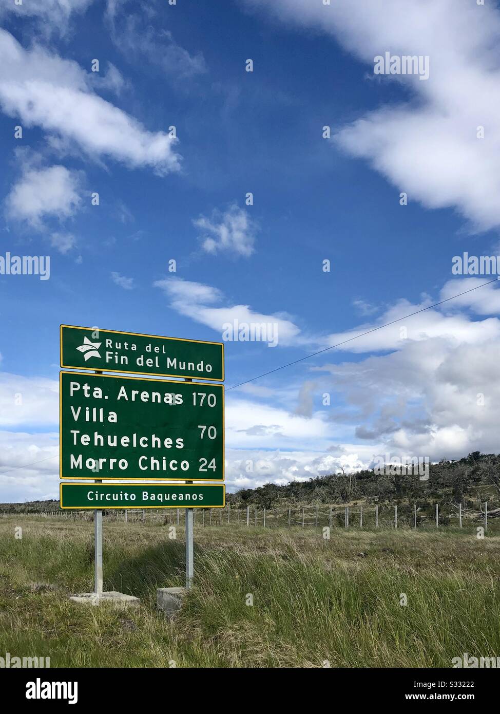 Ruta Fin Del Mundo Fotografías E Imágenes De Alta Resolución Alamy