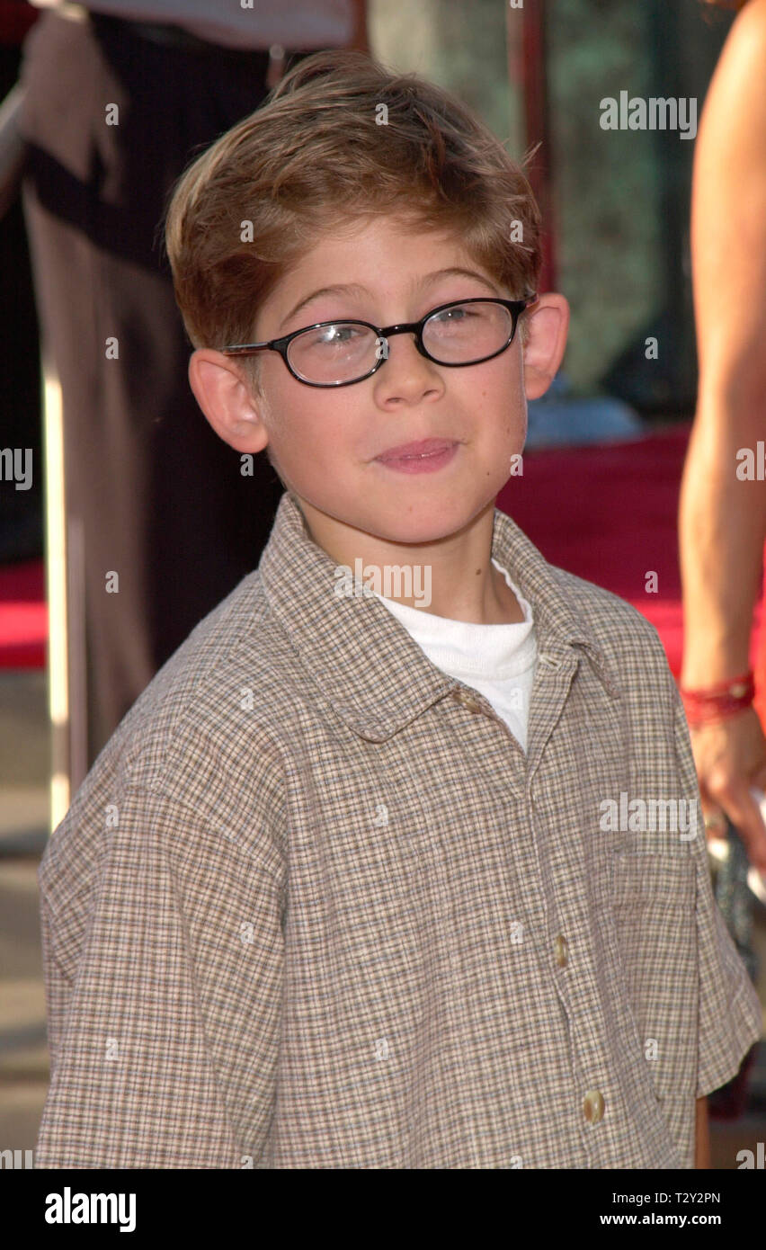 Los Angeles Ca Junio 13 2000 El Actor Alex D Linz Al Estreno Mundial En Los Angeles De La
