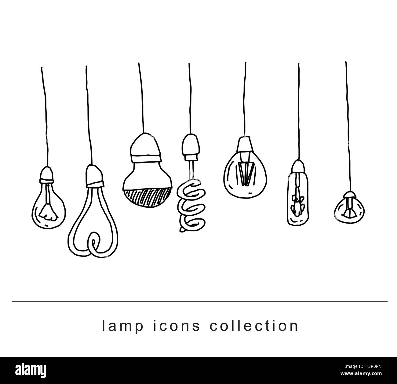Establecer foco idea icono, ilustración vectorial Imagen Vector de ... Establecer foco idea icono, ilustración vectorial Imagen Vector de ...