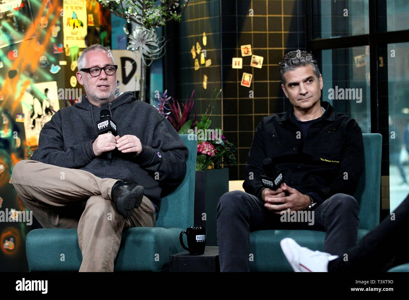 Nueva York, Estados Unidos. 11 abr, 2019. Brian Koppelman, David Levien ...