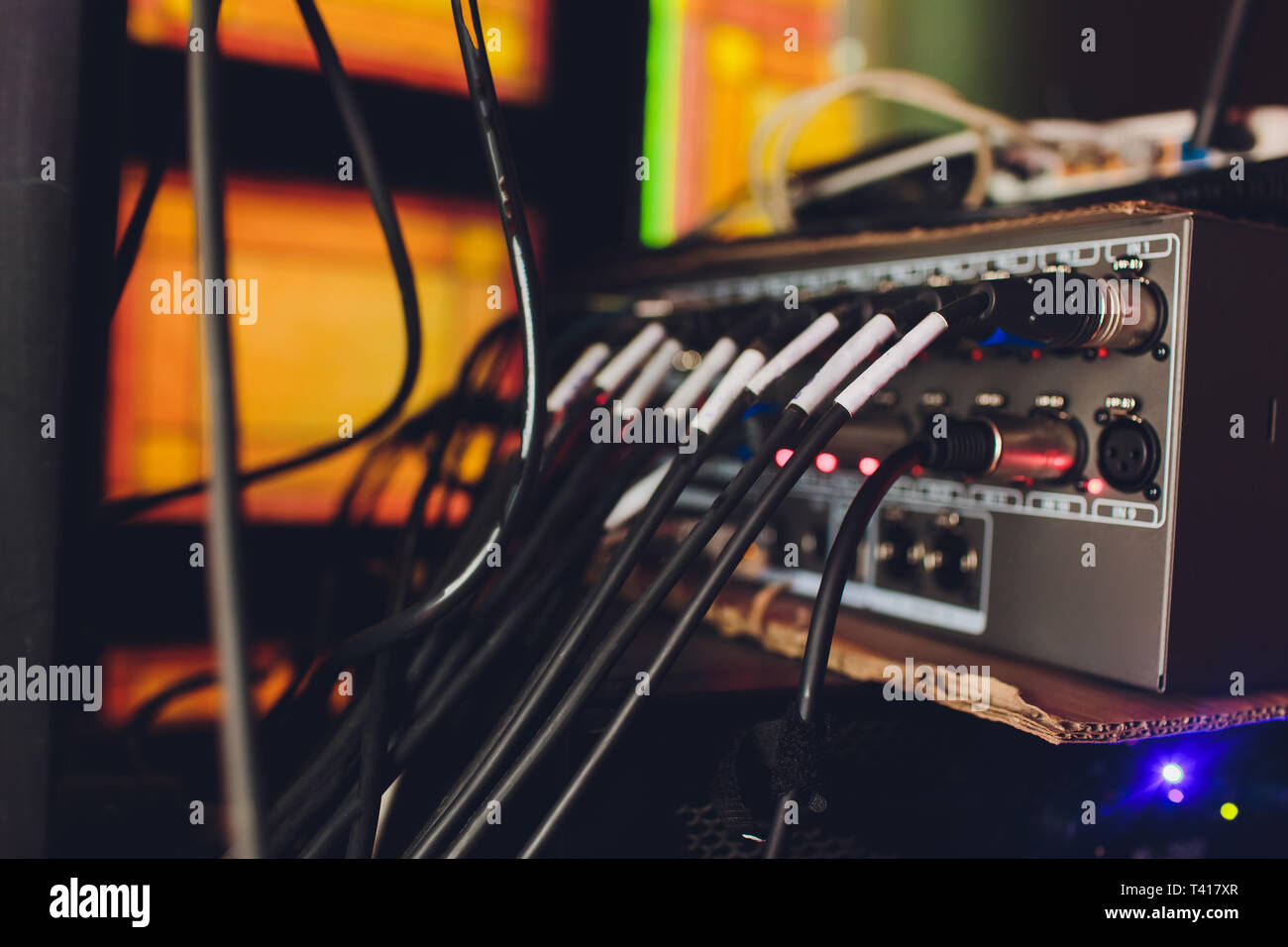 Mixer jack music recording studio fotografías e imágenes de alta ...