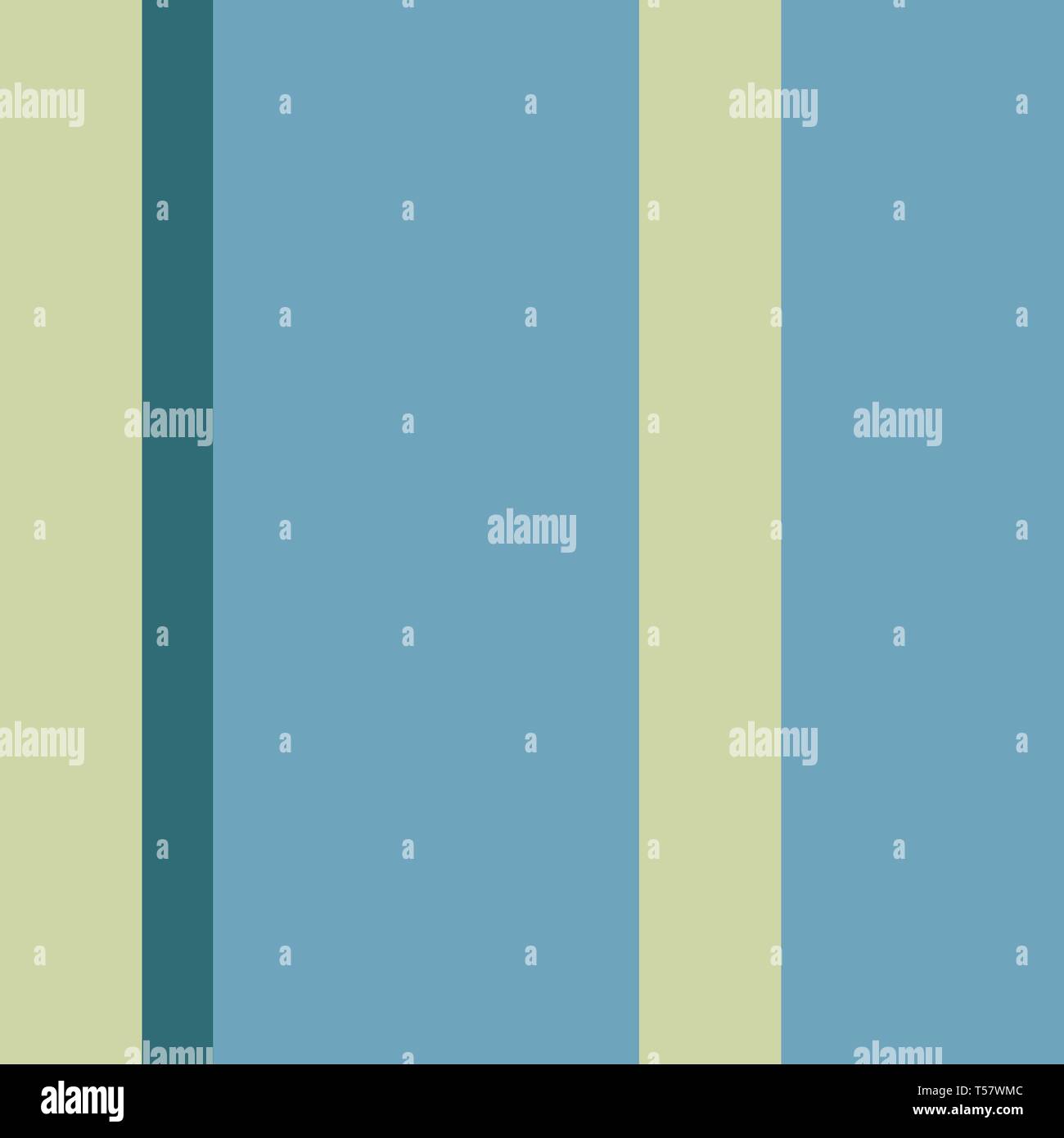 Tres franjas verticales de color consistente de los colores turquesa ...