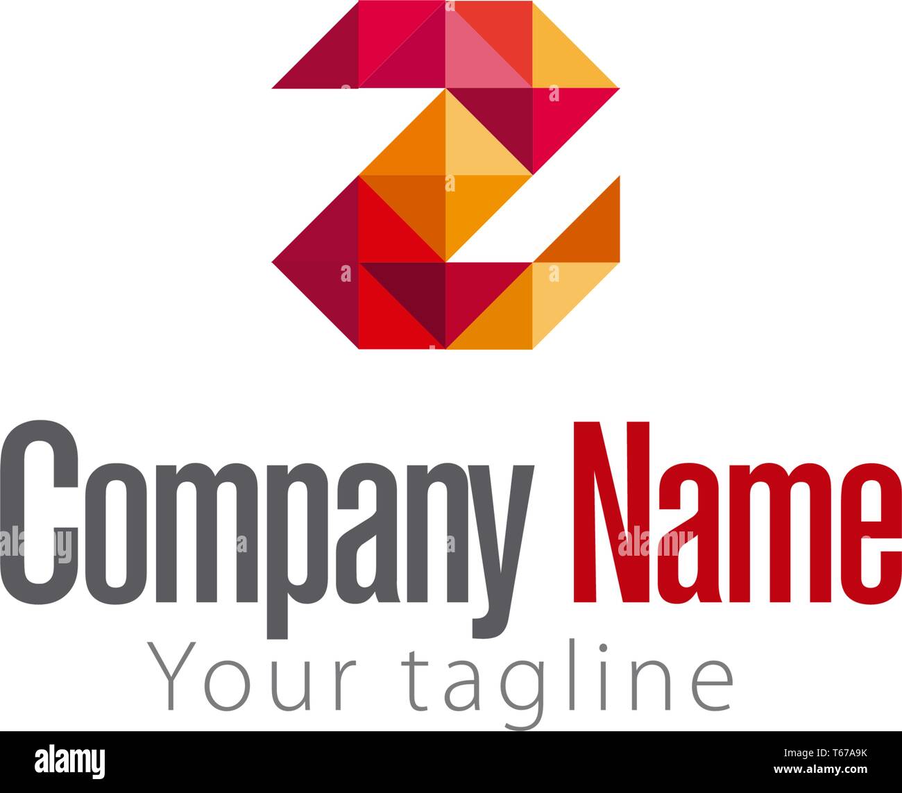 Logotipo Con La Letra Z Moderna Imagen Vector De Stock Alamy