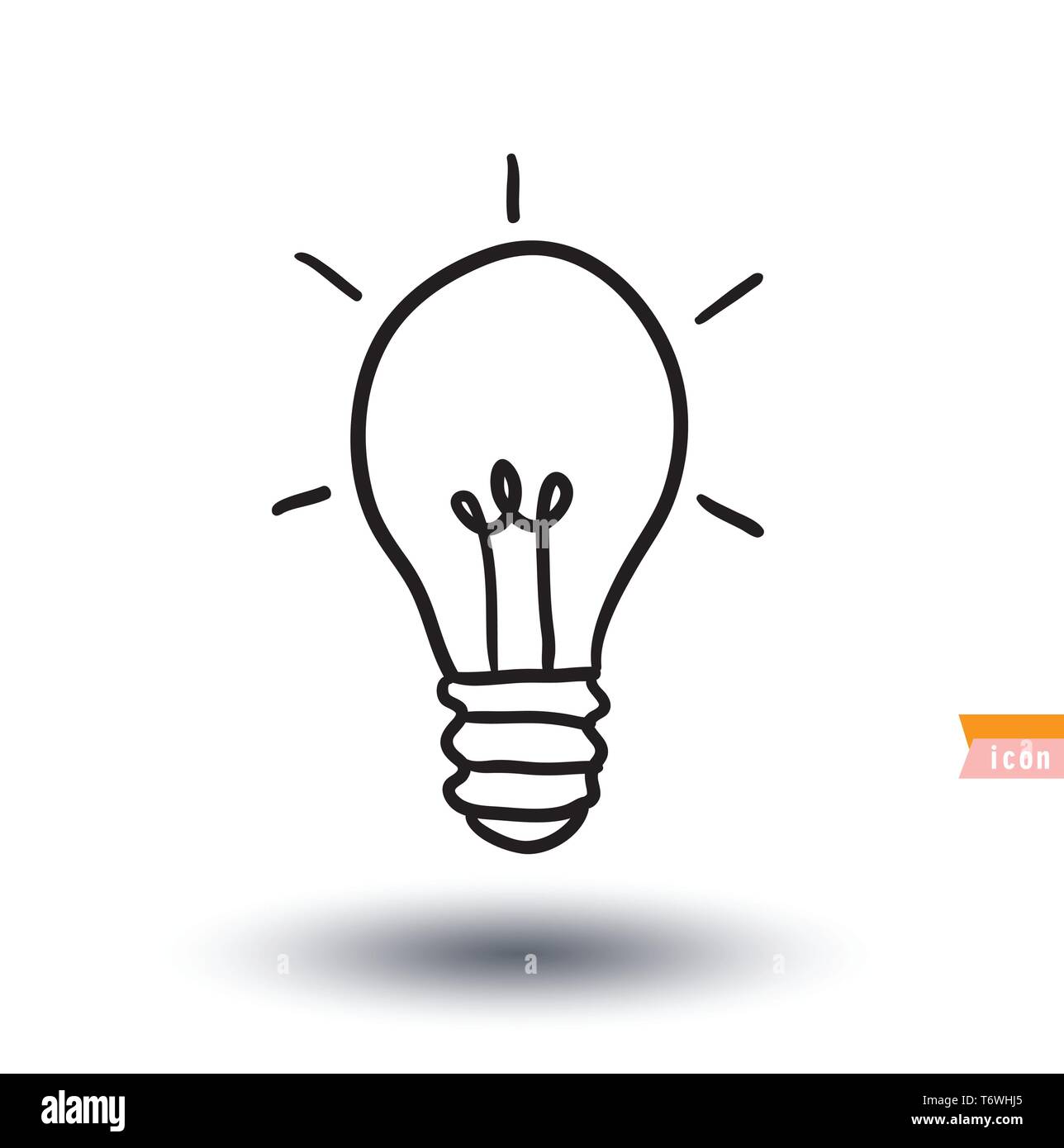 Establecer foco idea icono, ilustración vectorial Imagen Vector de ... Establecer foco idea icono, ilustración vectorial Imagen Vector de ...