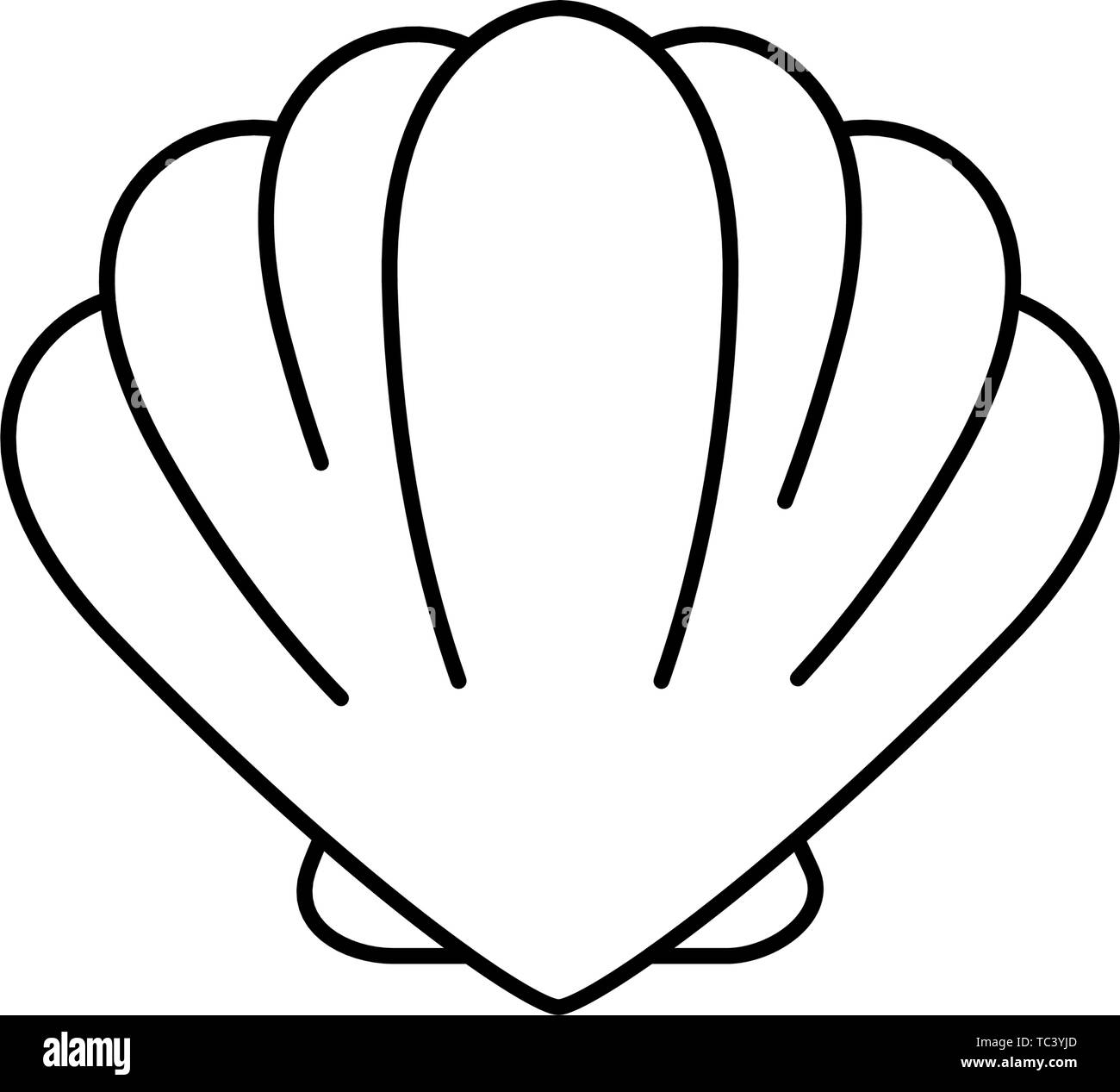 Conchas De Mar Para Colorear