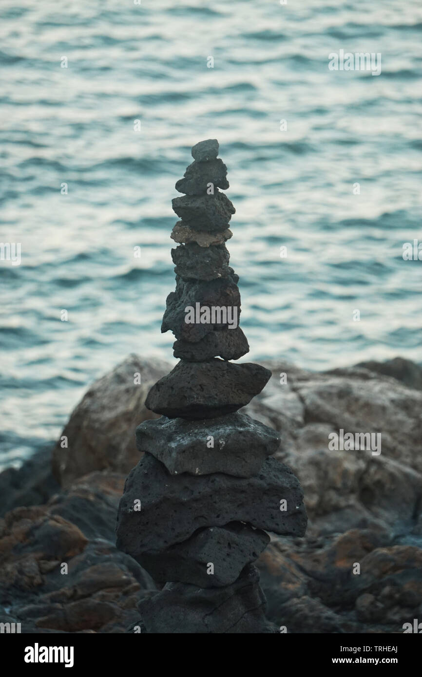 Fondo De Rocas Apiladas