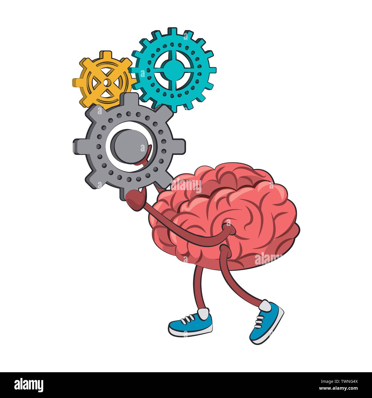 Gif De Animación Del Cerebro Humano